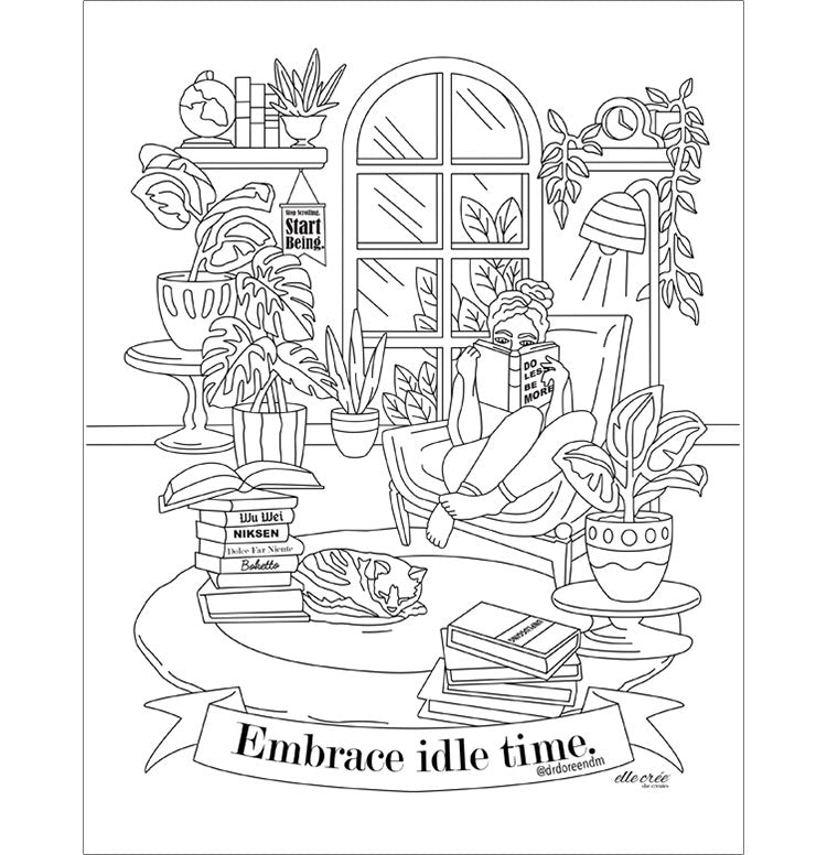 Free Coloring Pages for Adults and Children – Elle Crée
